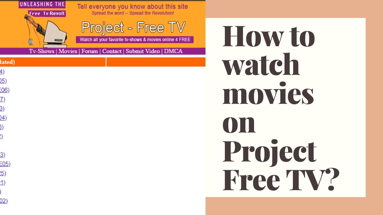 How to watch movies on Project Free TV? - WRYM